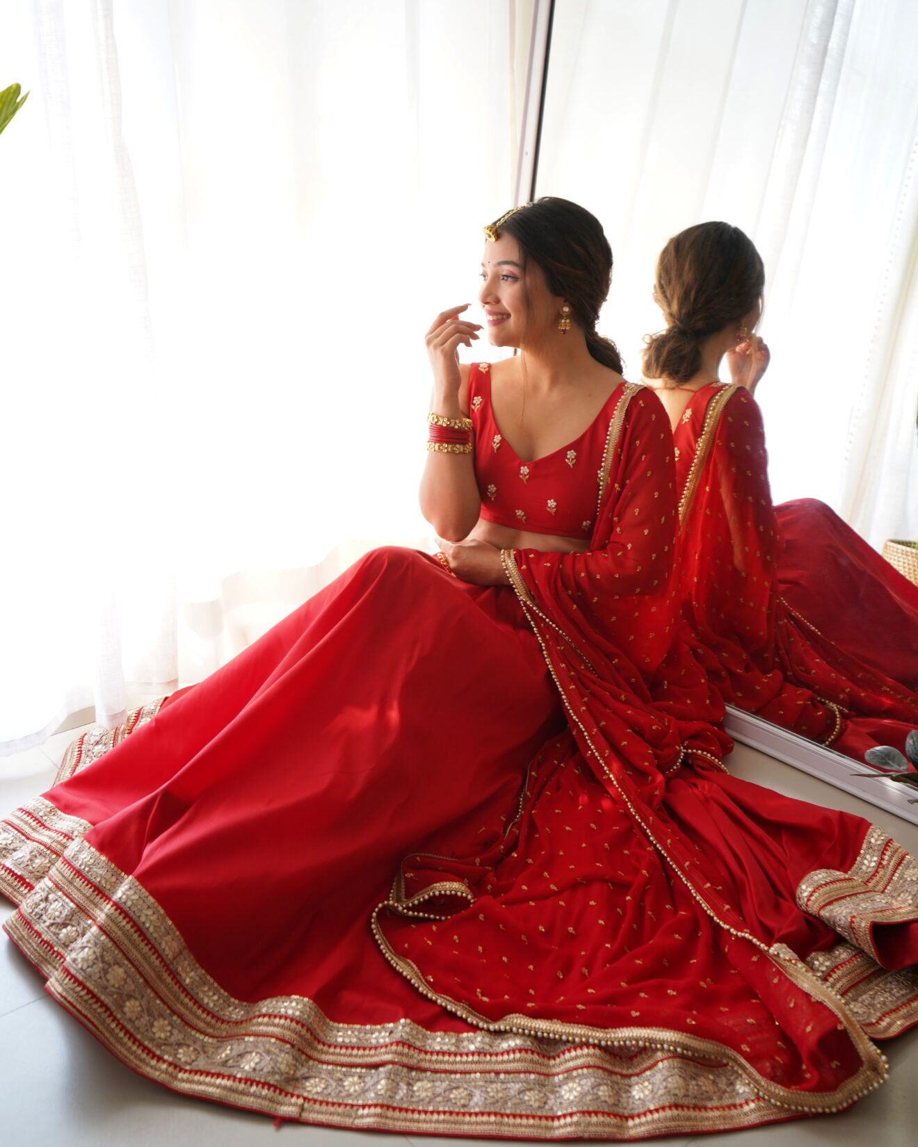 All Sequin Work Lehenga - The Clothing Rack