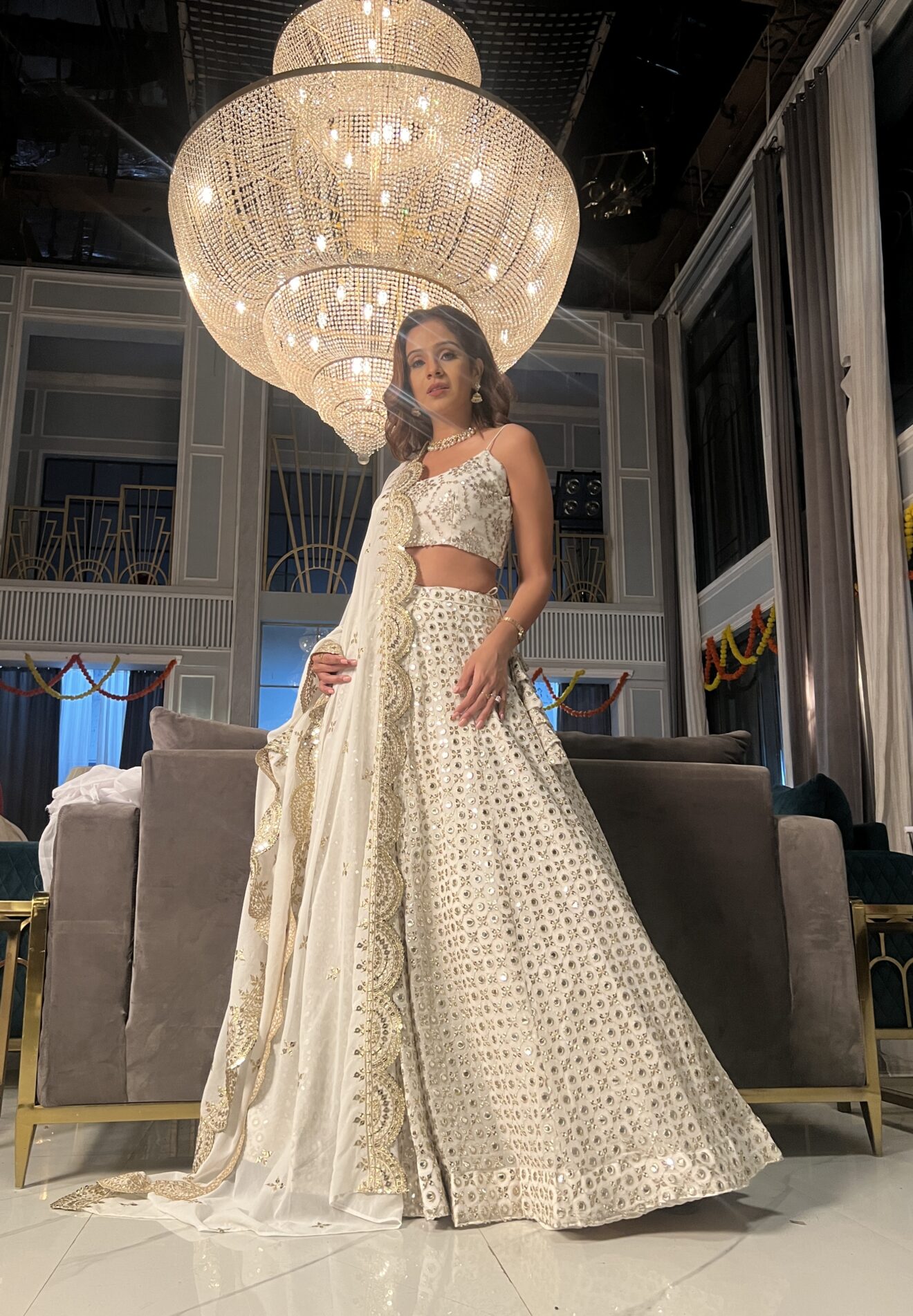 All Sequin Work Lehenga - The Clothing Rack